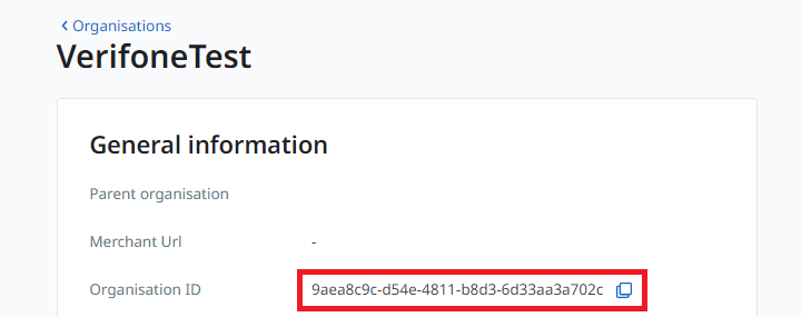 Getting started | Online payments | Verifone Developer Portal
